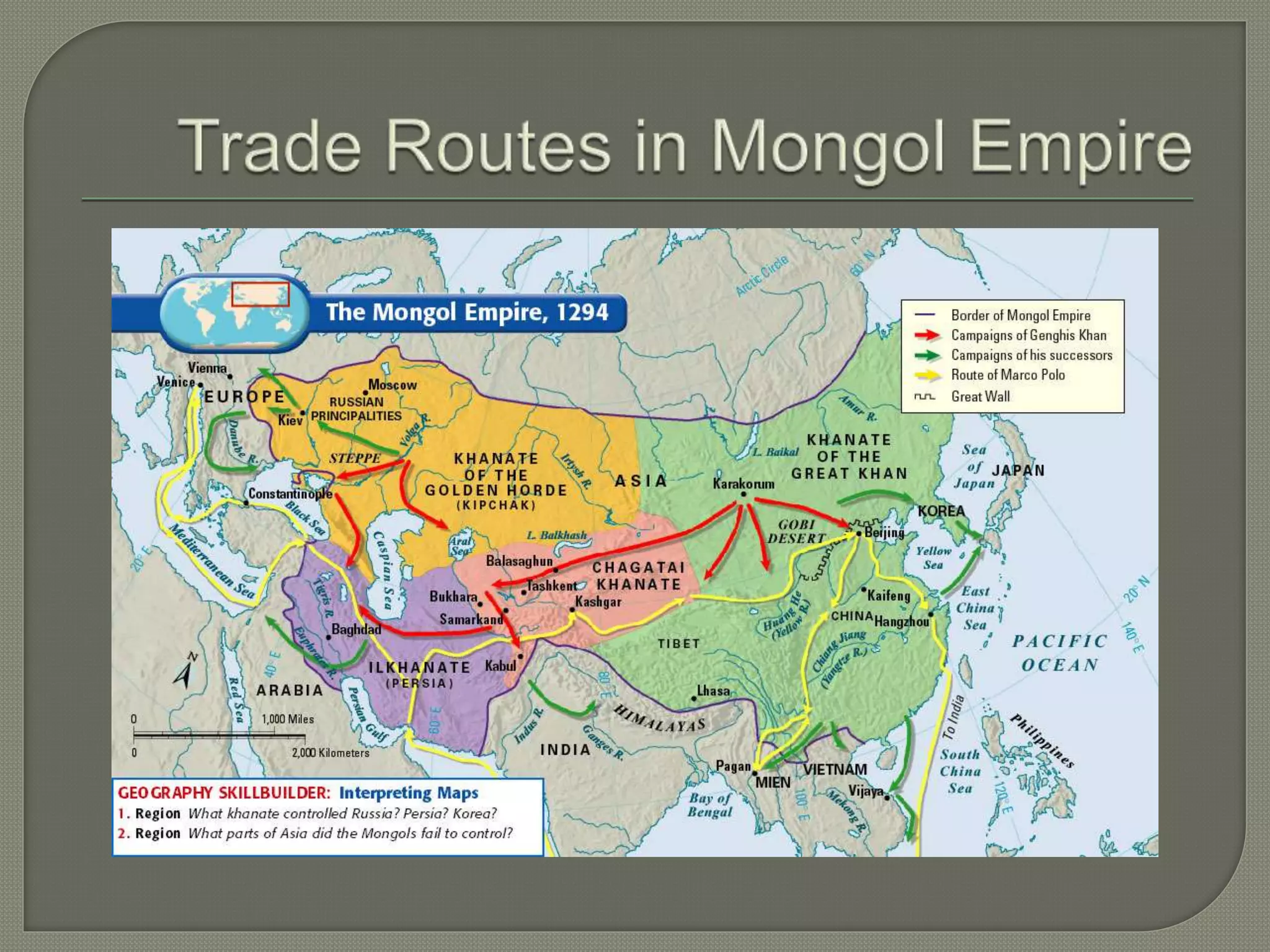Chapter 11 Mongol Monument Empire - Ways of the World AP World History ...