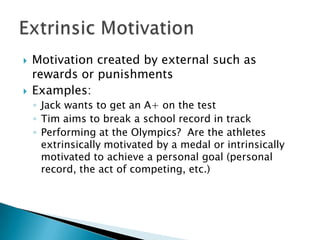 Chapter 11 motivation in learning & teaching | PPTX