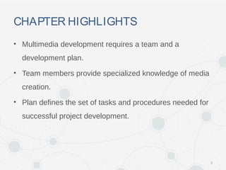 Chapter 11 Multimedia Development | PPT