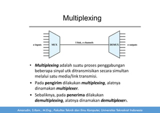 Chapter 11 Multiplexing dan Multiple Access | PDF