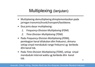Chapter 11 Multiplexing dan Multiple Access | PDF
