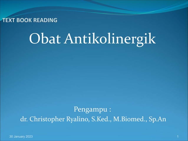 Chapter 11OBAT ANTIKOLINERGIK .ppt