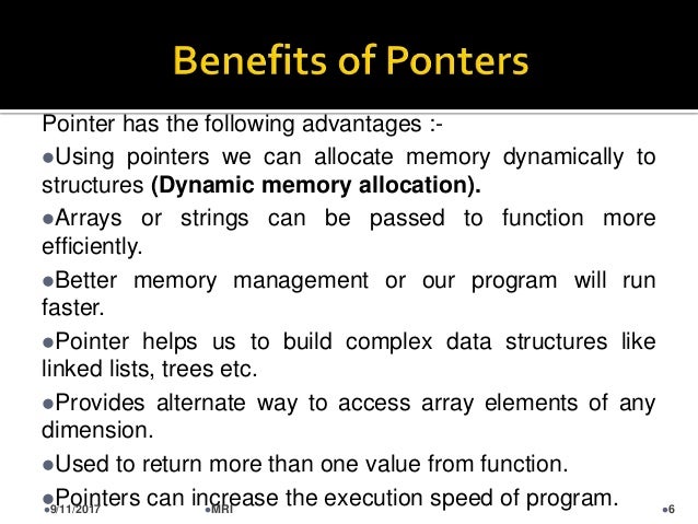 Pointers
