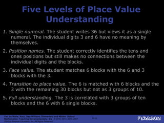 Developing Whole Number Place Value Concepts | PPT