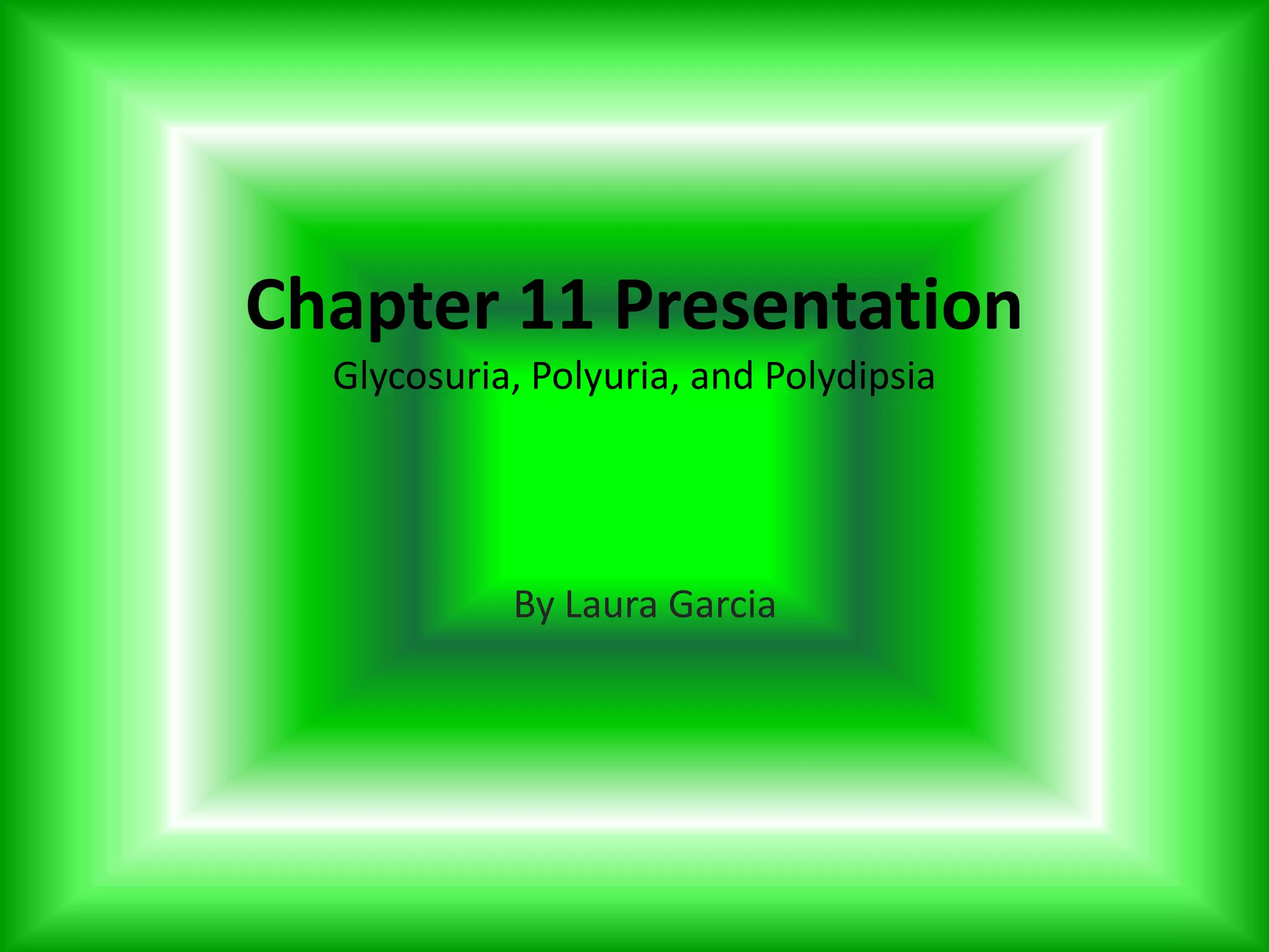 Chapter 11 presentation | PPTX
