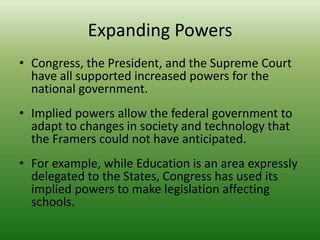 Implied Powers Examples