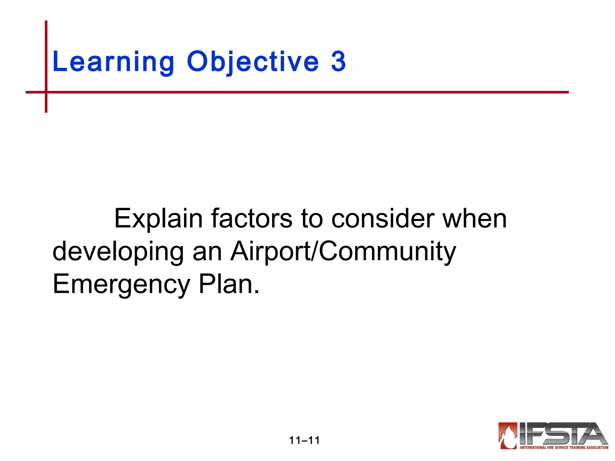 IFSTA ARFF Chapter 11 presentation | PPT