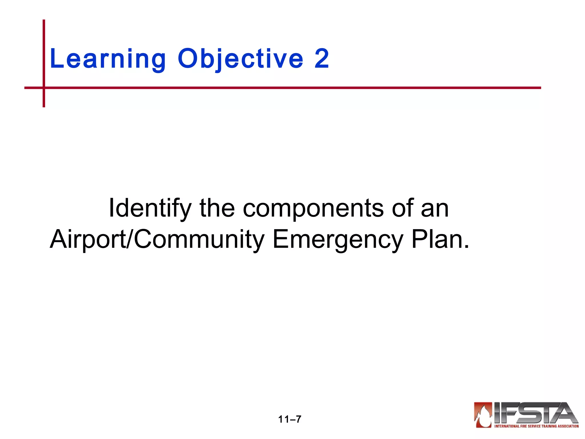 IFSTA ARFF Chapter 11 presentation | PPT