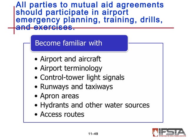 IFSTA ARFF Chapter 11 presentation | PPT | Aviation Industry | Industries