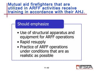 IFSTA ARFF Chapter 11 presentation | PPT