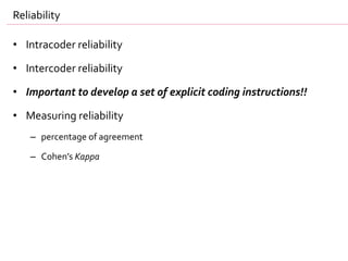 Research Methods in HCI - Chapter 11 | PPTX