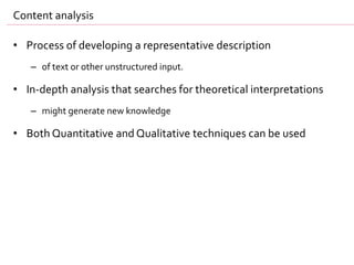 Research Methods in HCI - Chapter 11 | PPTX
