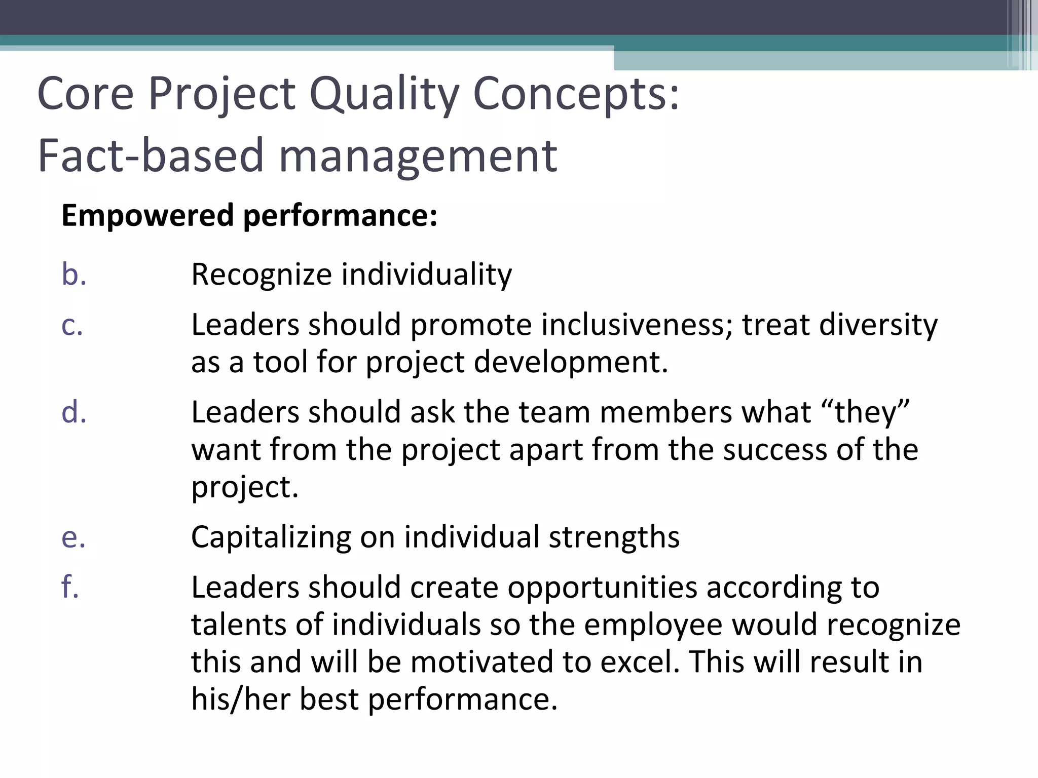 Project Quality Planning and KickOff | PPT