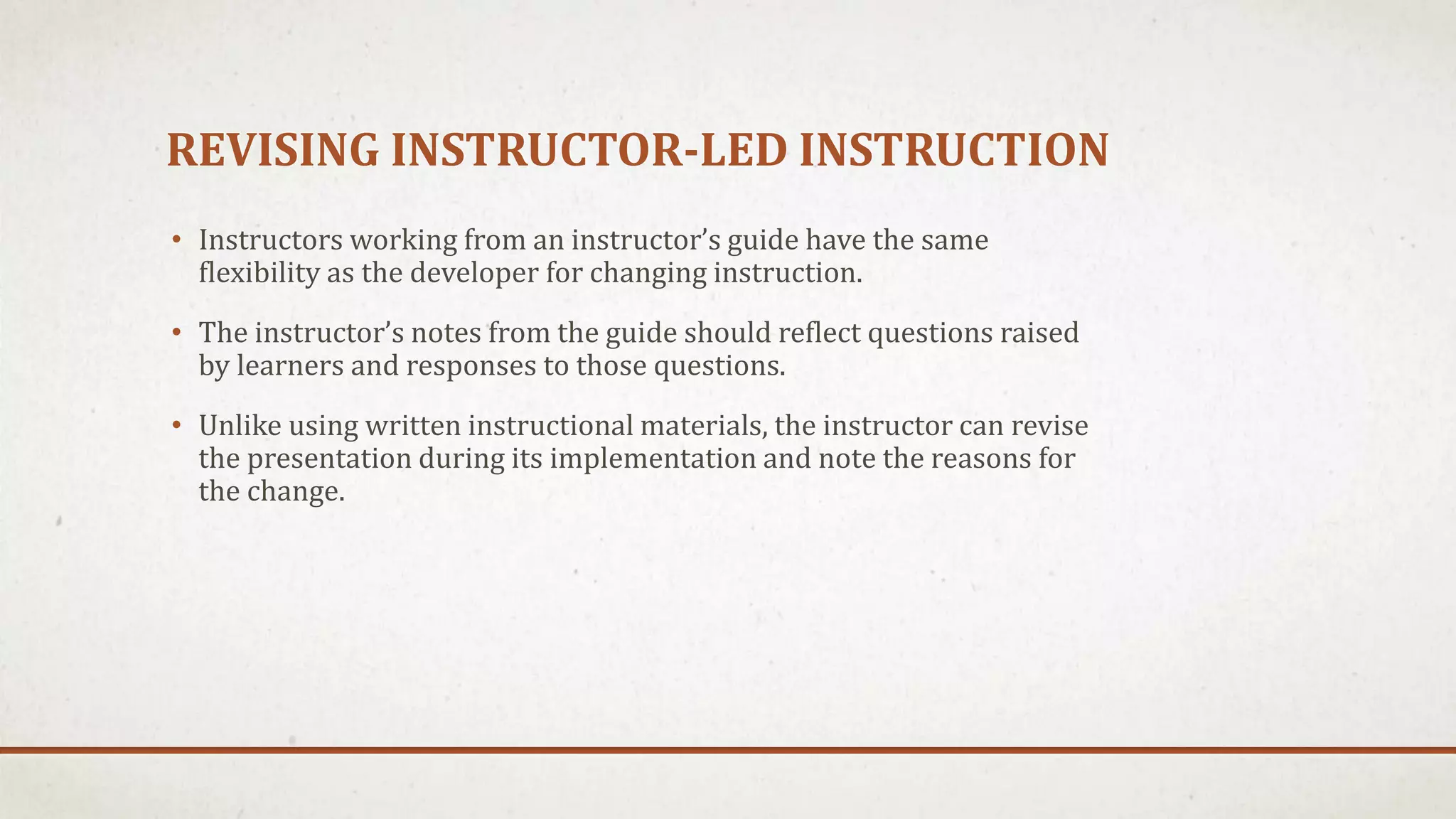 Chapter 11 revising instructional materials | PPTX