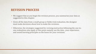 Chapter 11 revising instructional materials | PPTX