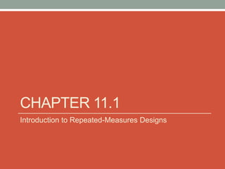 Repeated Measures t-test | PPT
