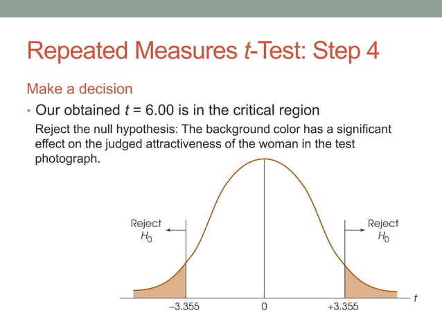 Repeated Measures t-test | PDF | Medical Health