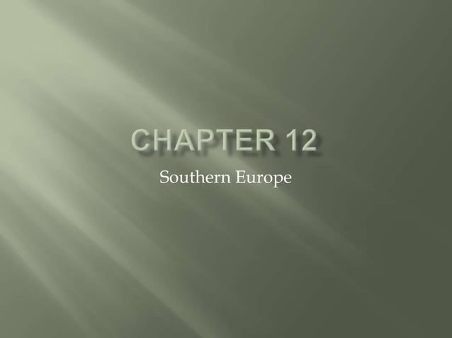 Chapter 11 section 1 | PPT