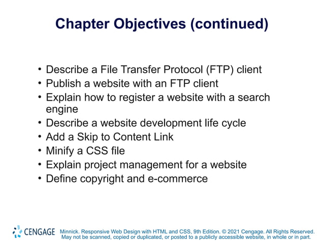 Chapter 11 Slides for Web Dev Wale Tech c | PPTX