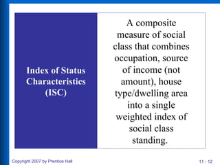 Chapter 11 Social Class | PPT