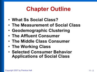 Chapter 11 Social Class | PPT