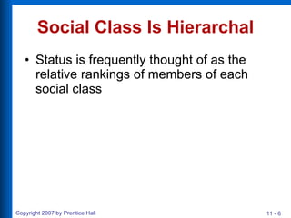 Chapter 11 Social Class | PPT