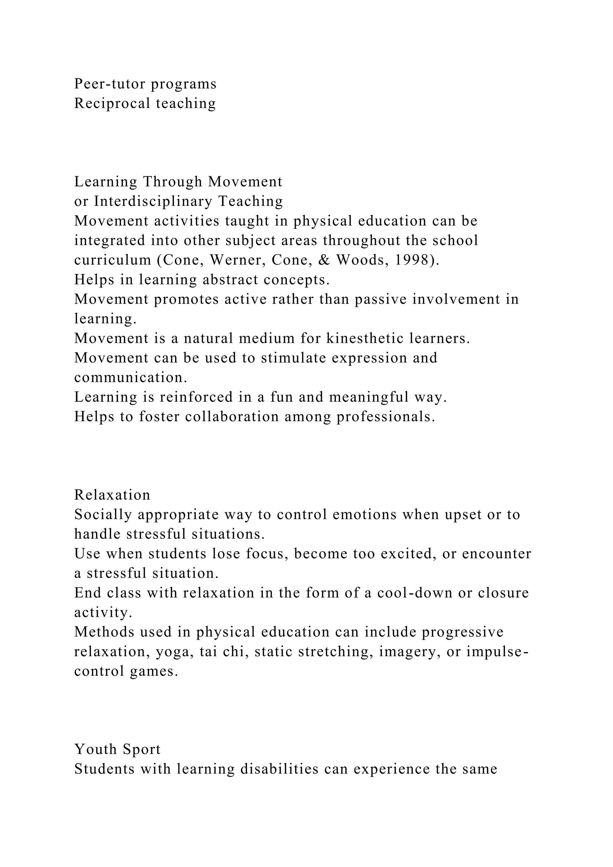 Chapter 11 Specific Learning Disabilities Worksheet 1Chapter .docx