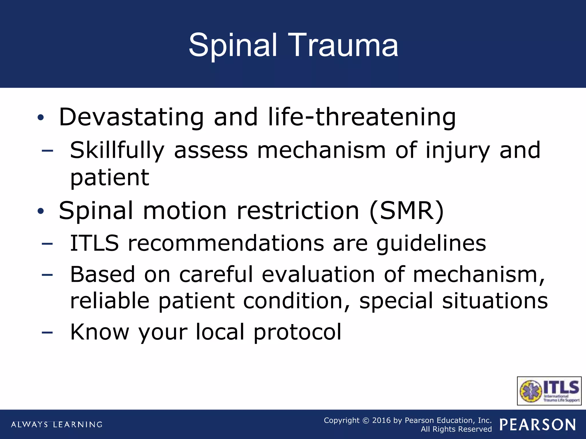 Chapter11 spinal trauma | PPT