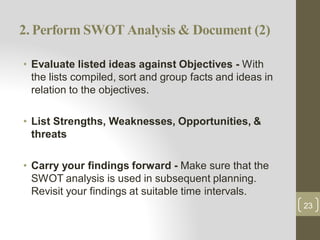 SWOT ANALYSIS PPT | PDF