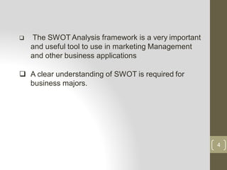 SWOT ANALYSIS PPT | PDF