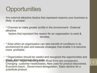 SWOT ANALYSIS PPT | PDF
