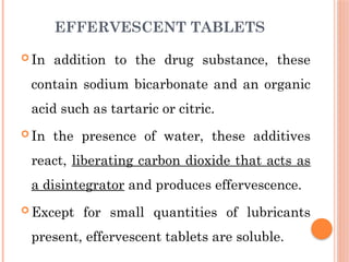 Complete definition and explanation of tablets in pharmaceutical dosage ...