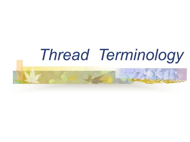 Chapter 11 Thread Fastener.ppt