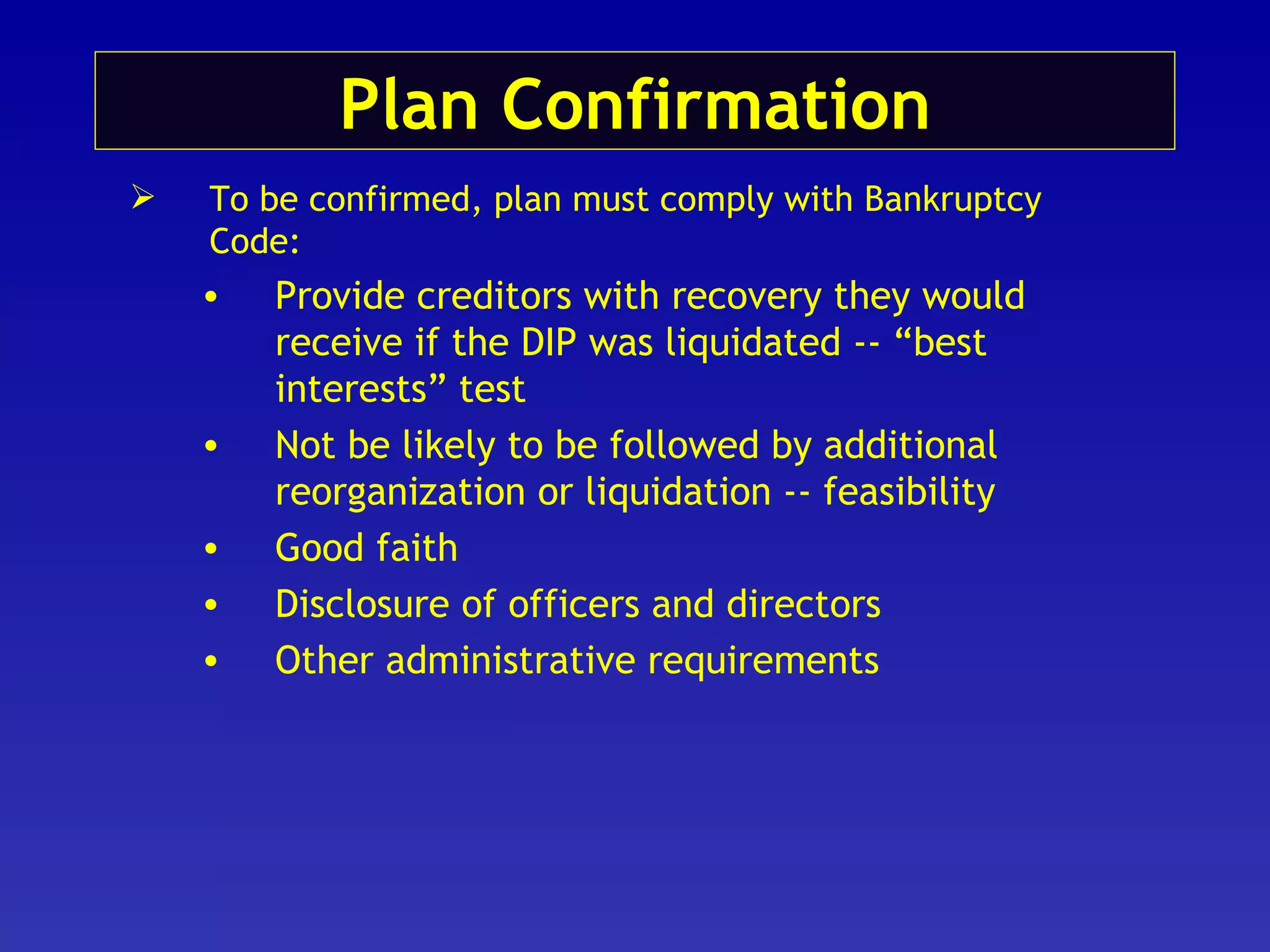 Chapter 11 Through the Debtor's Eyes | PPT