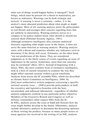 Chapter 11Writing and Briefing for the Intelligence CommunityG.docx