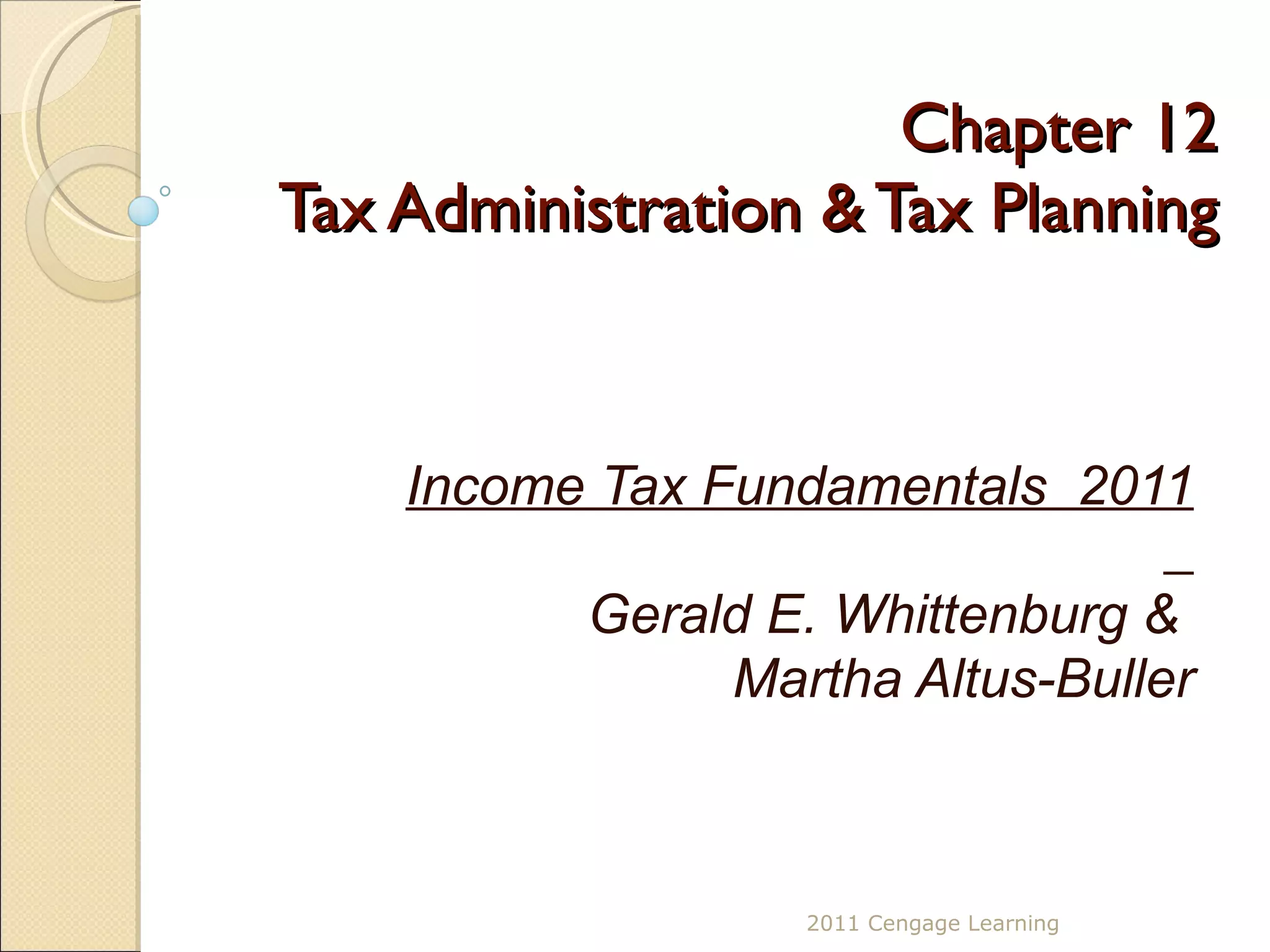Chapter 12 | PPT