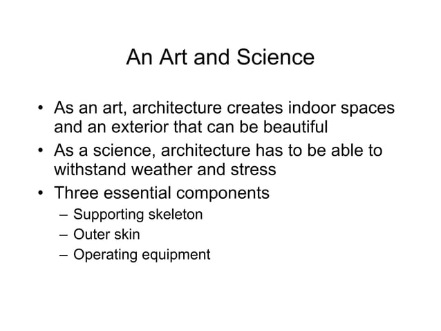 Art Appreciation-Chapter 12-Architecture | PPT