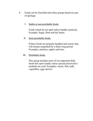 Food Microbiology - Chapter 1 & 2 | DOC