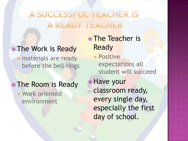 How to have a prepared classroom | PPT