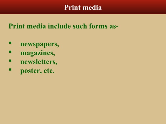 Chapter12-Evolution of Print Media | PPT | Advertising Industry ...