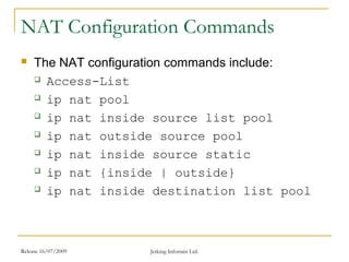CCNA CHAPTER 12 BY jetarvind kumar madhukar | PPT