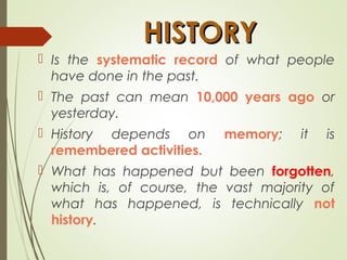 Introduction & The Ancient World | PPT