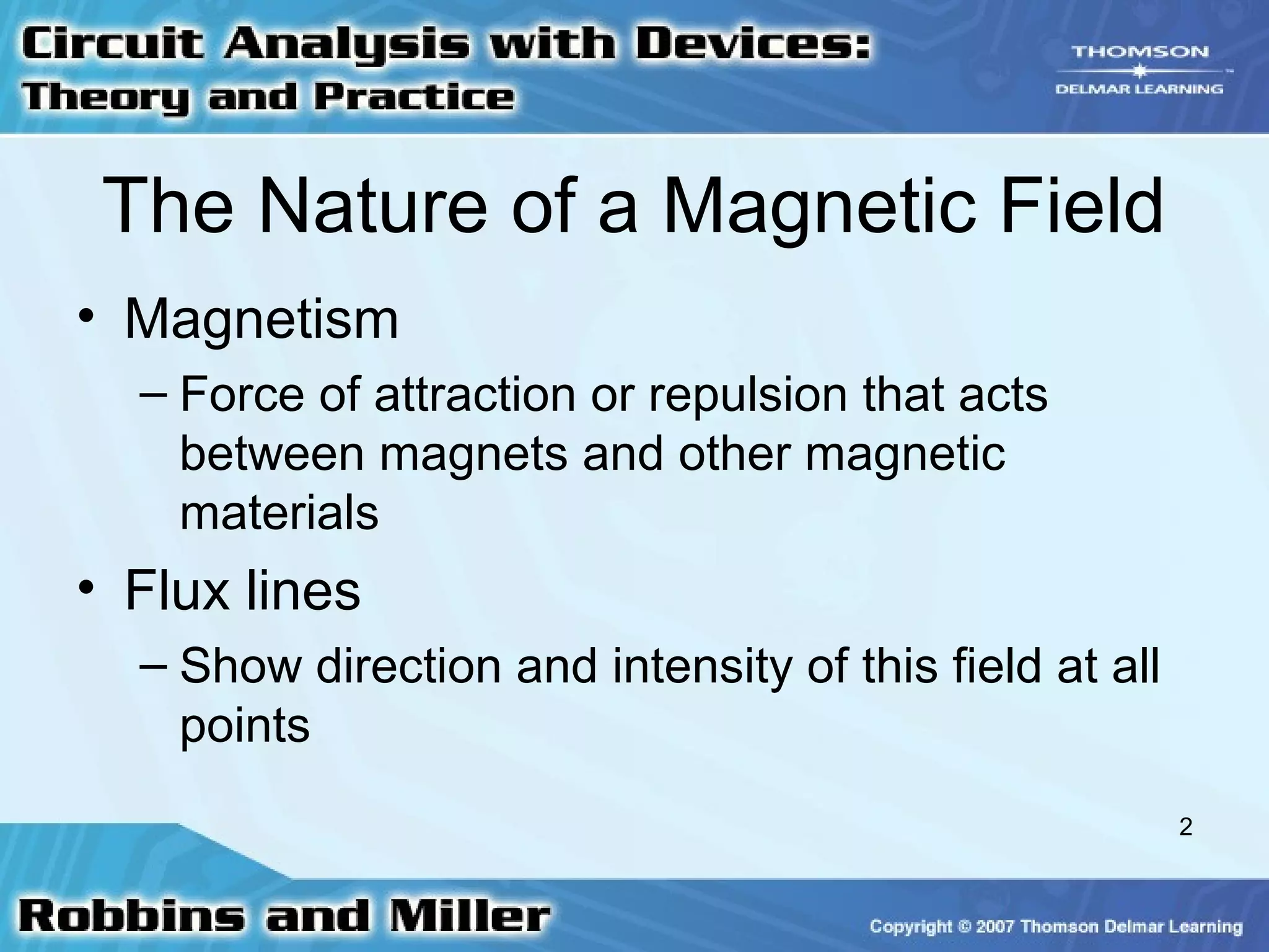 Magnetism and Magnetic Circuits | PPT