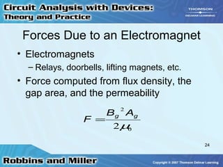 Magnetism and Magnetic Circuits | PPT