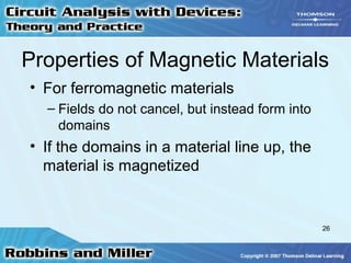 Magnetism and Magnetic Circuits | PPT