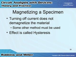 Magnetism and Magnetic Circuits | PPT