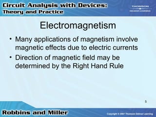 Magnetism and Magnetic Circuits | PPT