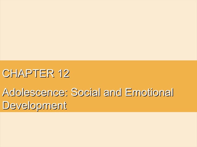 Chapter12 HDEV | PPT