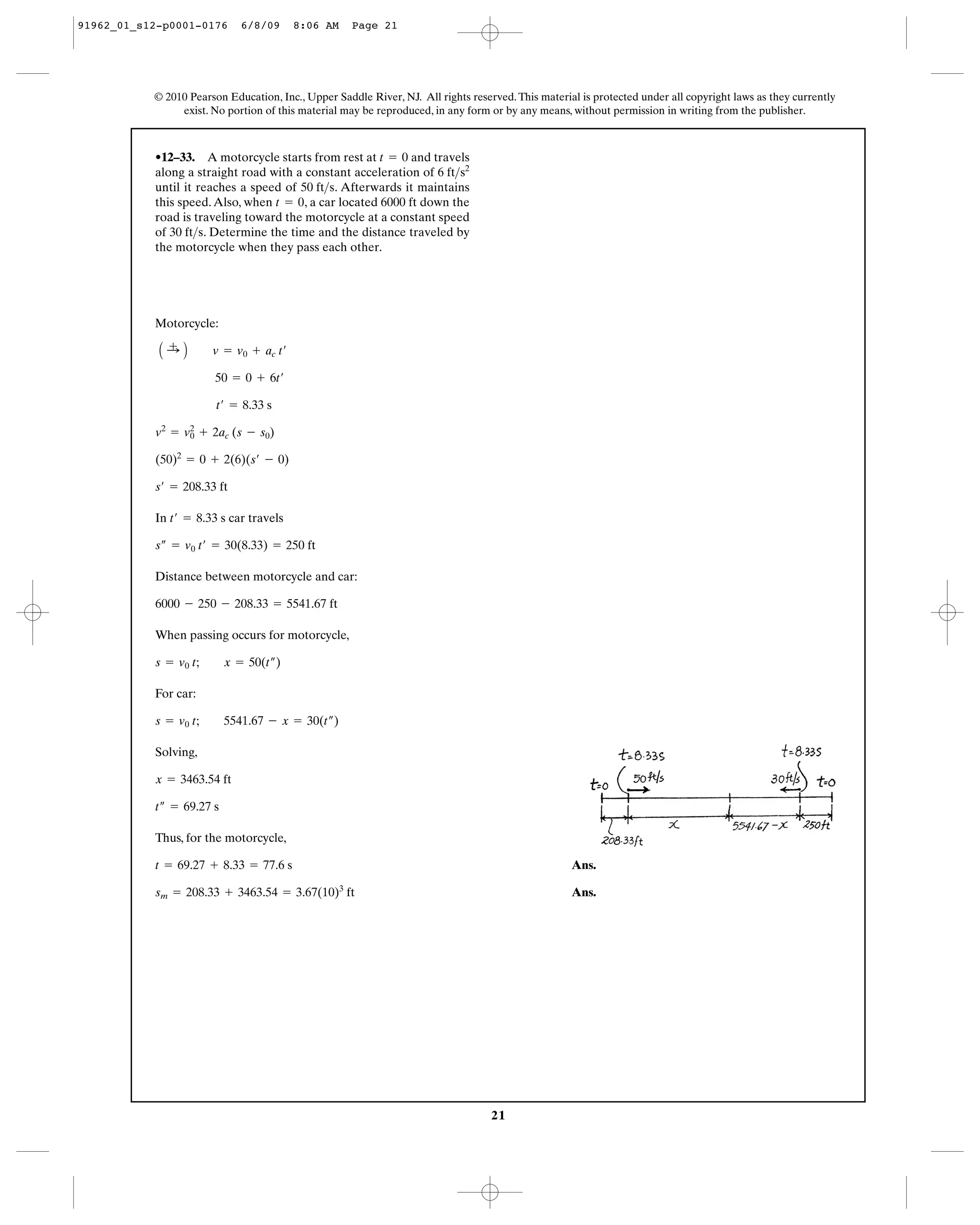 Chapter 12 dynamics rc hibbler | PDF