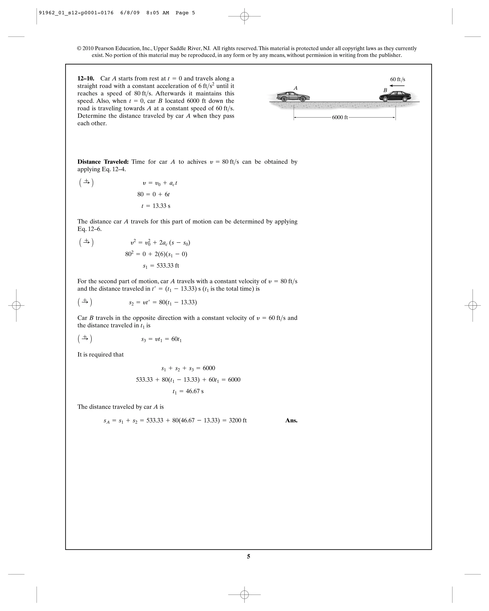 Chapter 12 dynamics rc hibbler | PDF